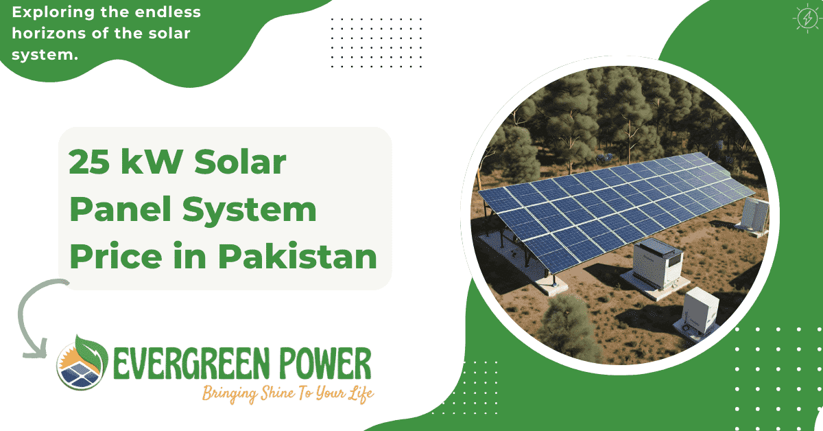 Understanding The 25 KW Solar Panel System Price